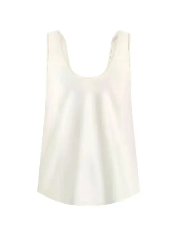 Manière De Voir Mathilda Satin Vest - Neutrals