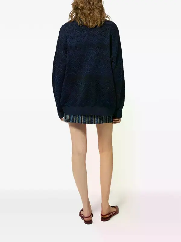 Missoni Zig Zag V-neck Sweater