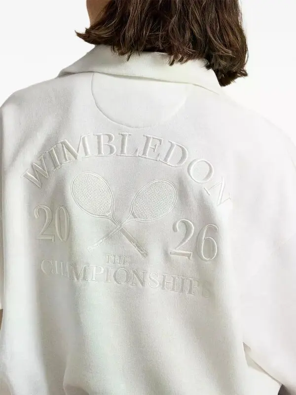 Polo Ralph Lauren Wimbledon Embroidered Mock Neck Sweater