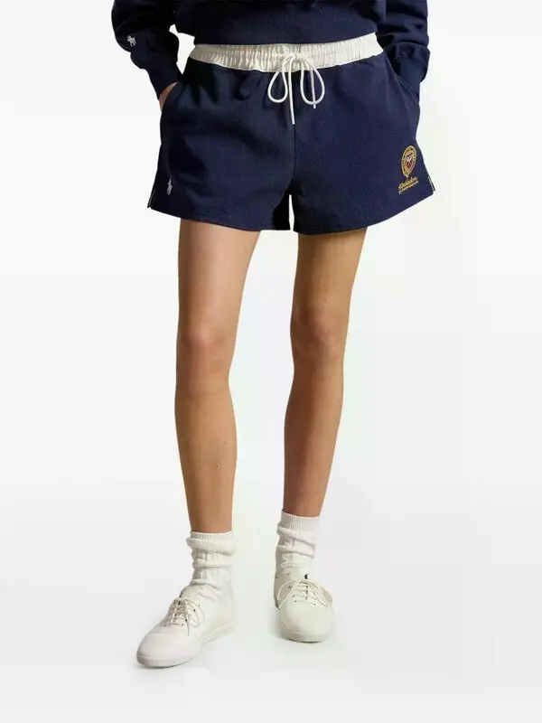 Polo Ralph Lauren Wimbledon Crest Patch Rugby Shorts