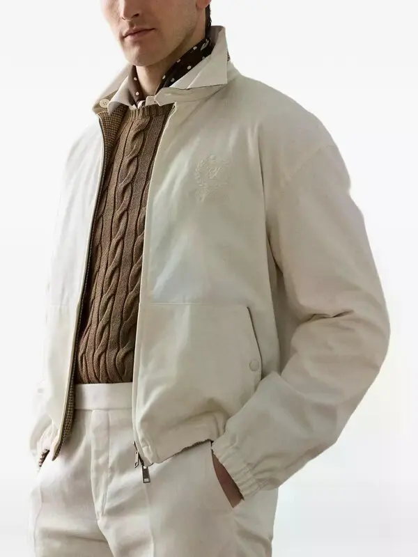 Ralph Lauren Purple Label Long-sleeve Bomber Jacket
