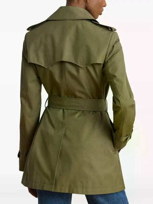Ralph Lauren Double-breasted Belted Trench Coat