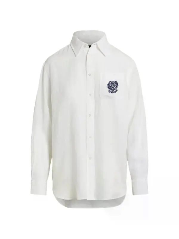 Polo Ralph Lauren Wimbledon Embroidered Logo Shirt - White