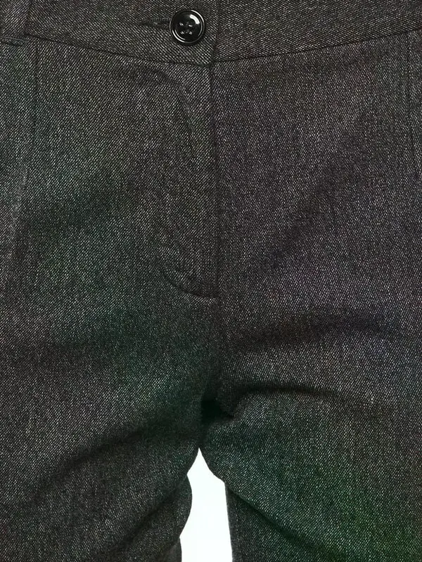 Dolce & Gabbana Charcoal Wool Tailored Slim-fit Trousers