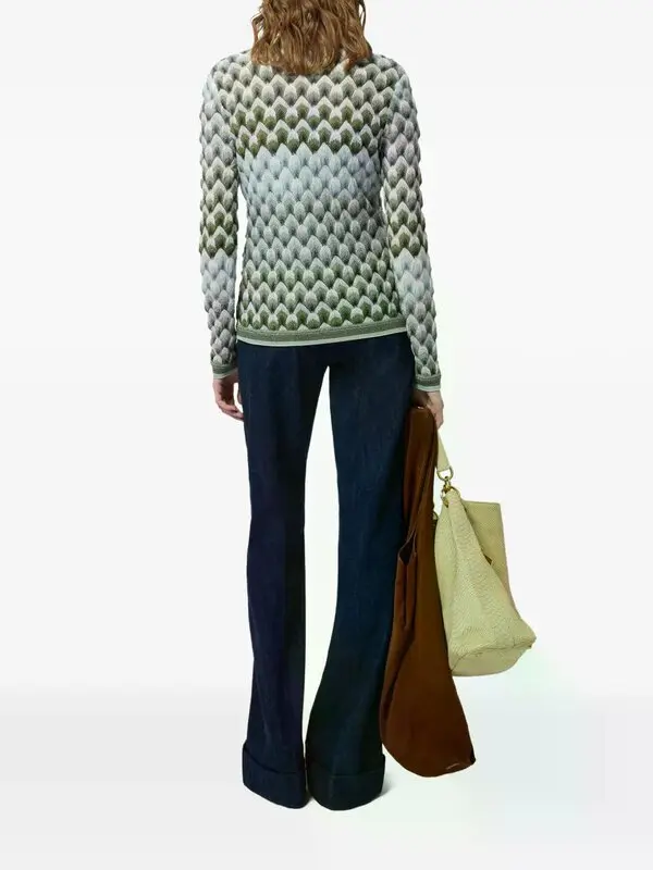 Missoni Geometric Pattern V-neck Cardigan