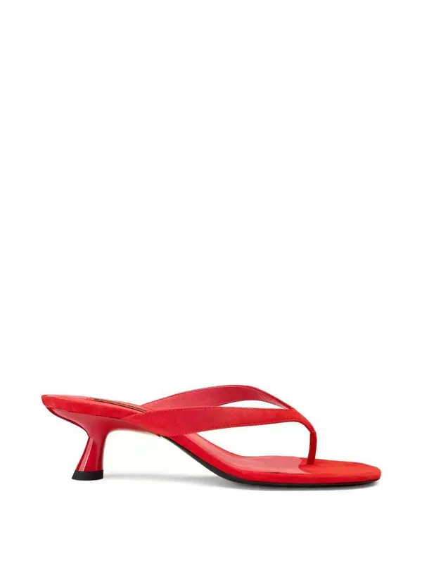 SIMONMILLER Suede Kitten-heel Sandals