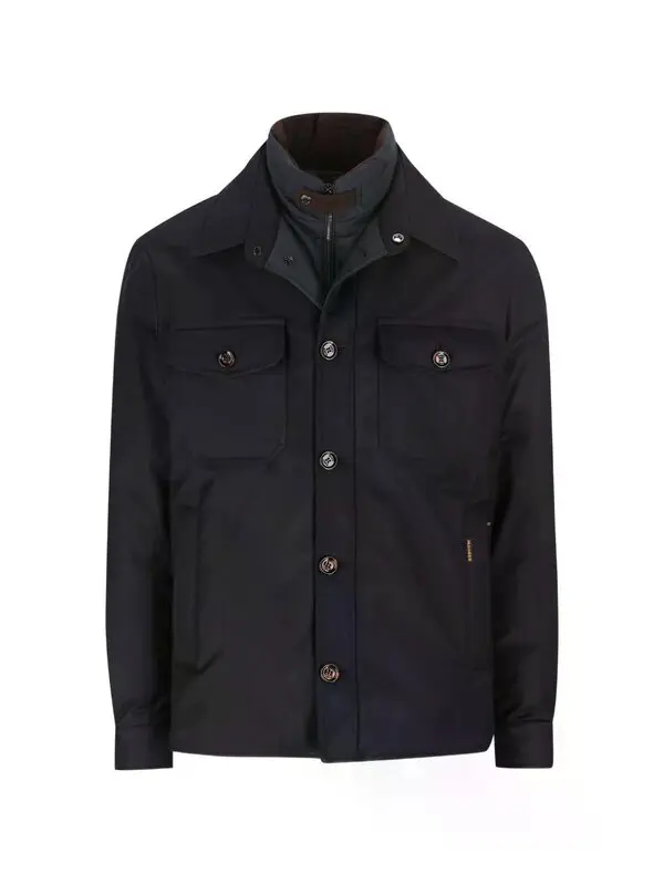 MOORER Pocket Button-up Jacket