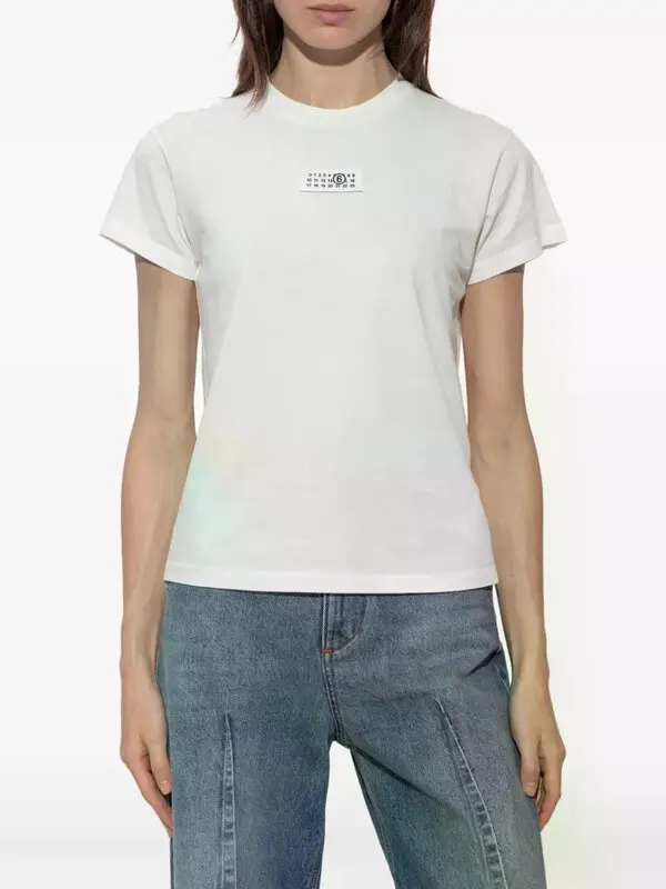 MAISON MARGIELA Cotton Logo Patch T-shirt