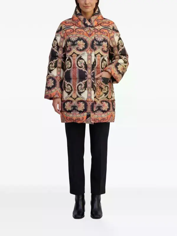 Etro Paisley-print Puffer Coat