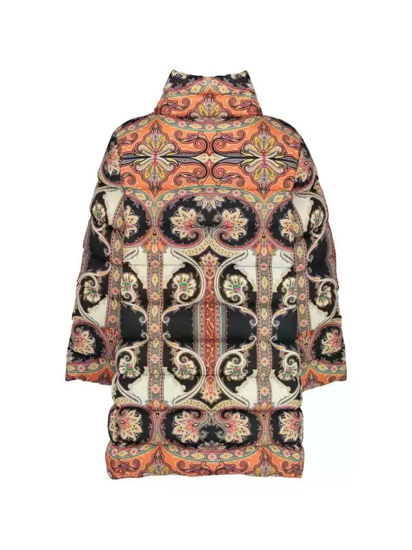 Etro Paisley-print Puffer Coat