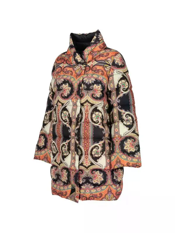 Etro Paisley-print Puffer Coat