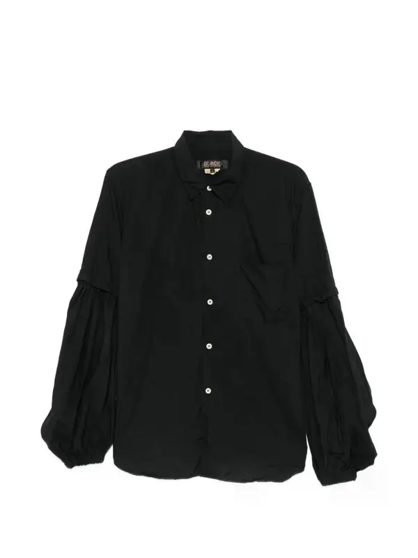 Comme Des Garçons Balloon Sleeve Shirt - Black