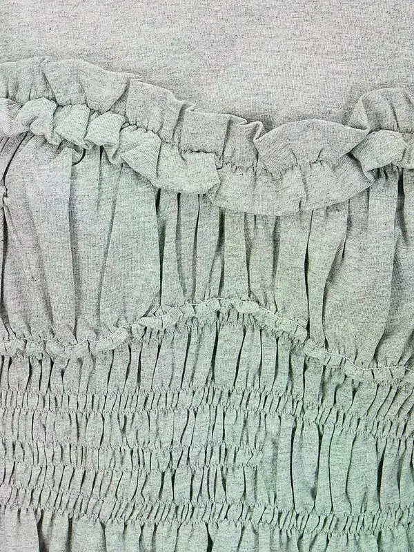 Cecilie Bahnsen Vilde Ruffled Peplum T-shirt