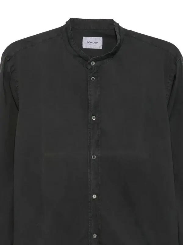 DONDUP Mandarin-collar Long-sleeve Shirt