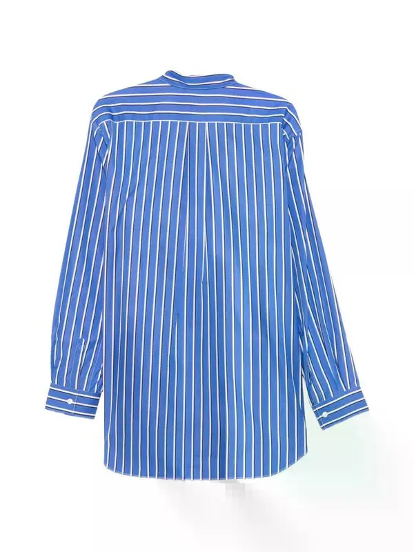 Comme Des Garçons Striped Cotton Shirt