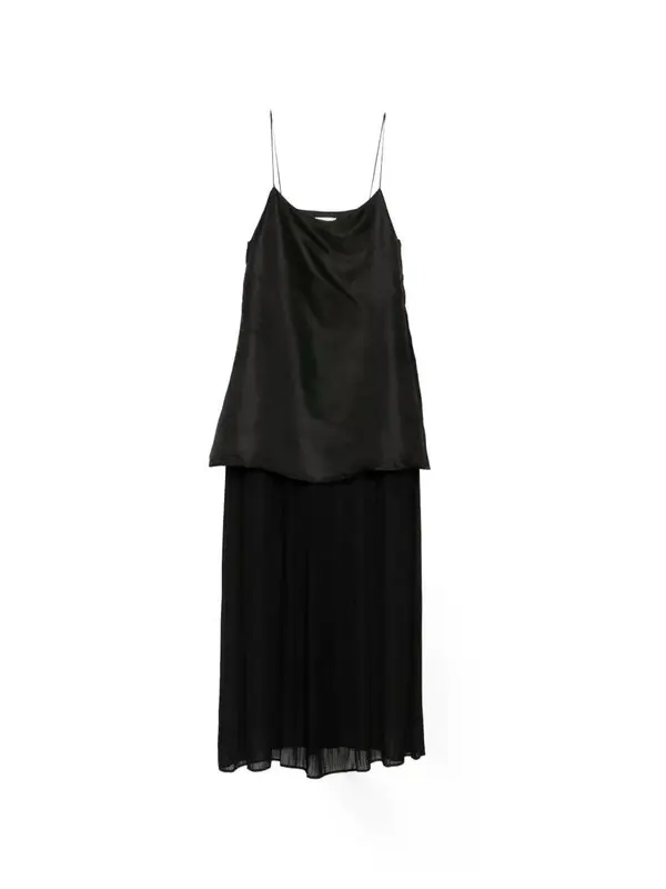 RUOHAN Saba Spaghetti-strap Dress - Black