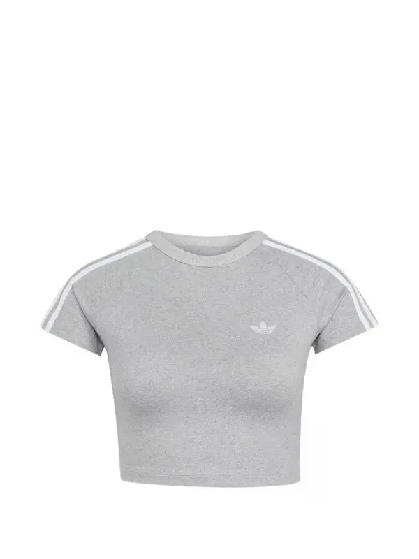 Adidas Embroidered Logo T-shirt - Grey