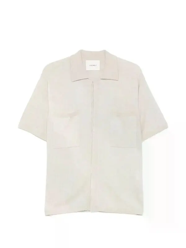 LISA YANG Ethan Short-sleeved Shirt - Neutrals