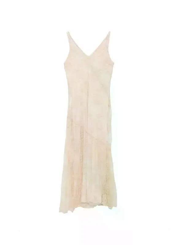 RAME Floral-lace V-neck Maxi Dress