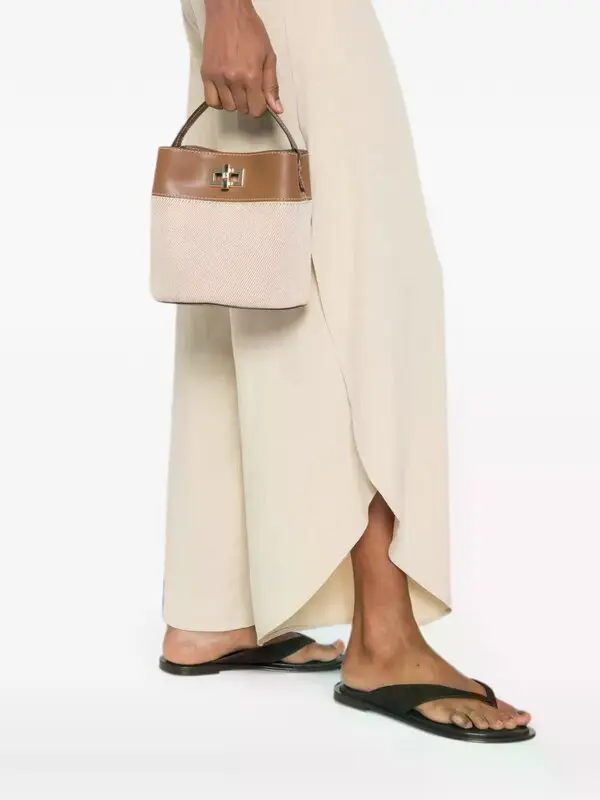 Furla Leather-trim Bucket Bag