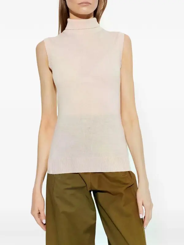 Sportmax Eschimo Roll-neck Sleeveless Sweater