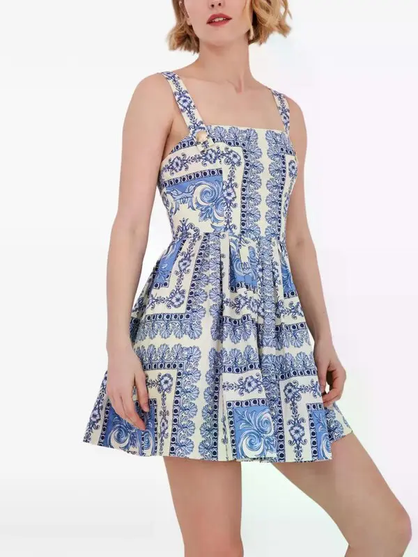Cara Cara Micaela Printed Mini Dress