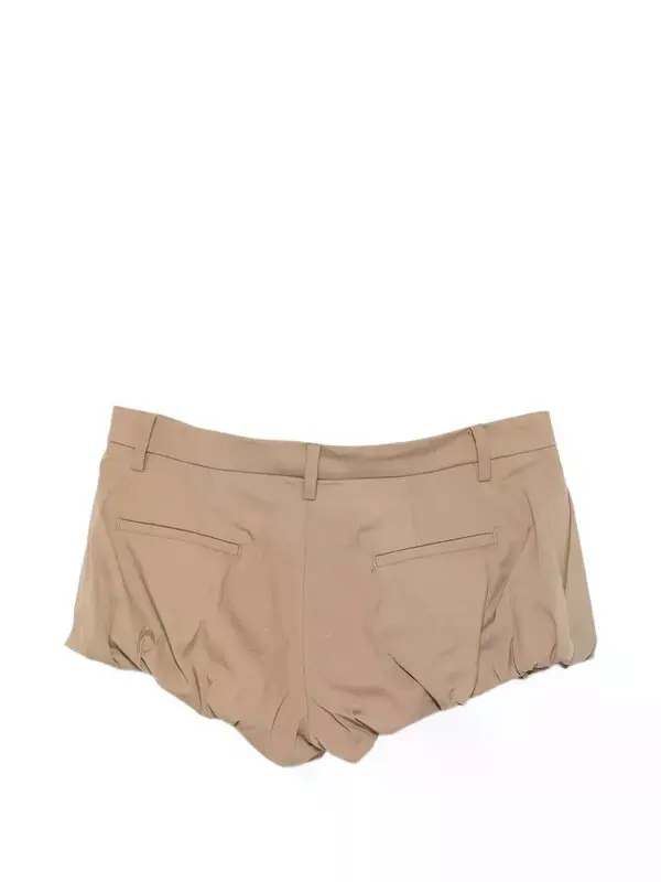 N°21 Pleated Bubble Hem Shorts