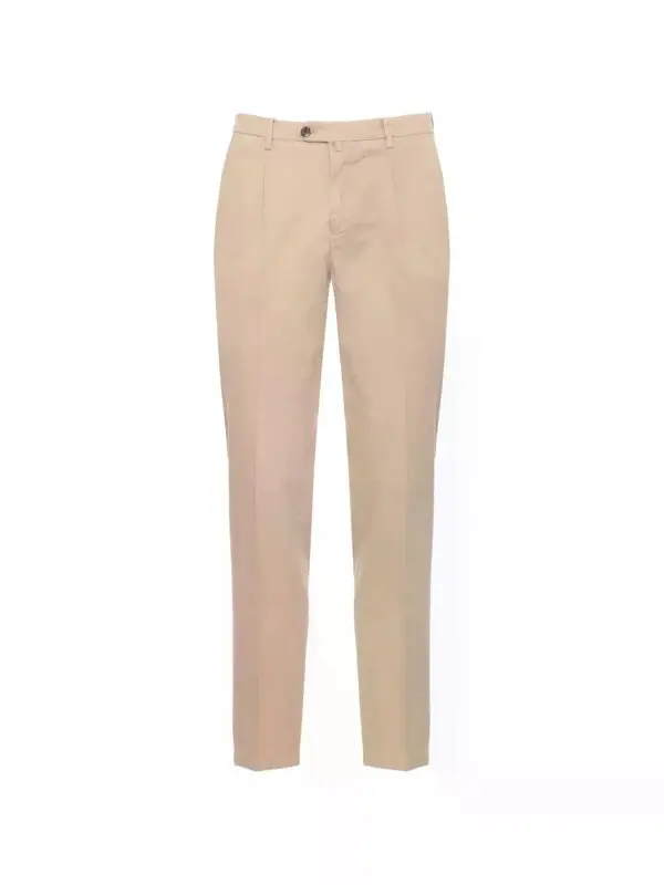 BRIGLIA 1949 Pleated Straight-leg Trousers