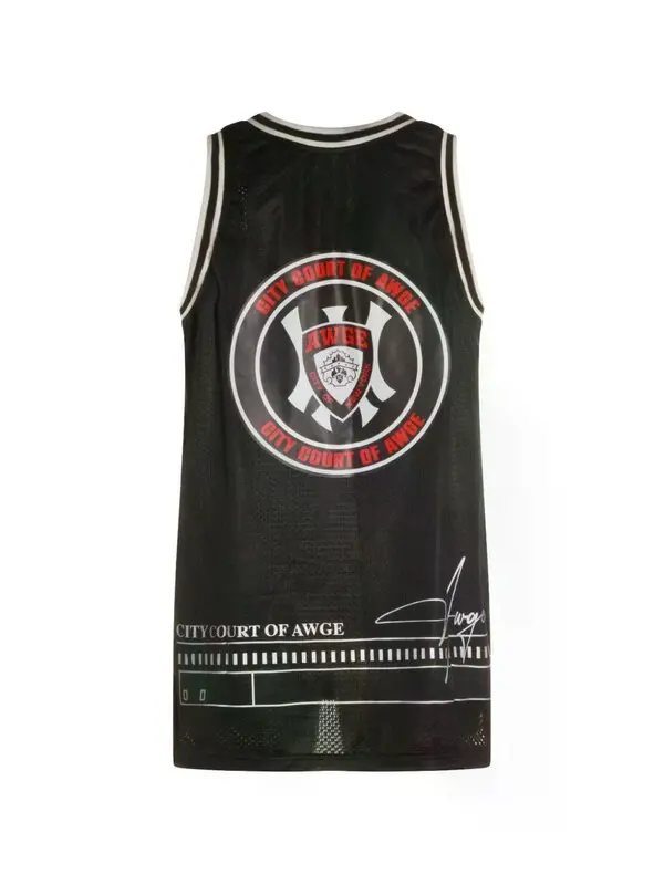 AWGE Graphic Print Vest
