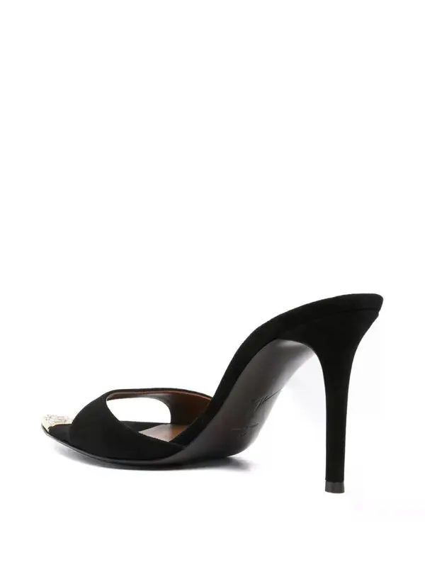 GIUSEPPE ZANOTTI Crystal-embellished Stiletto Sandals