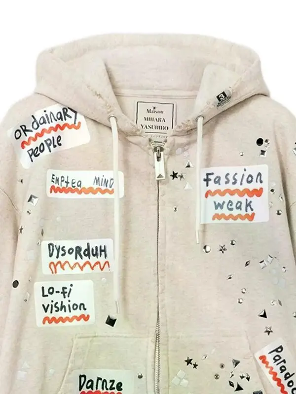 Mihara Yasuhiro Zip-up Hoodie