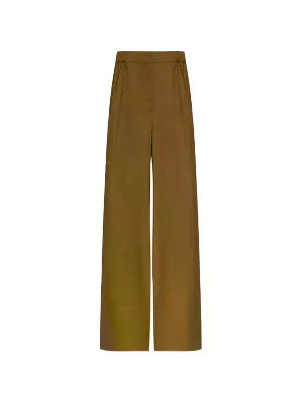 Max Mara Editto Wide-leg Trousers - Brown