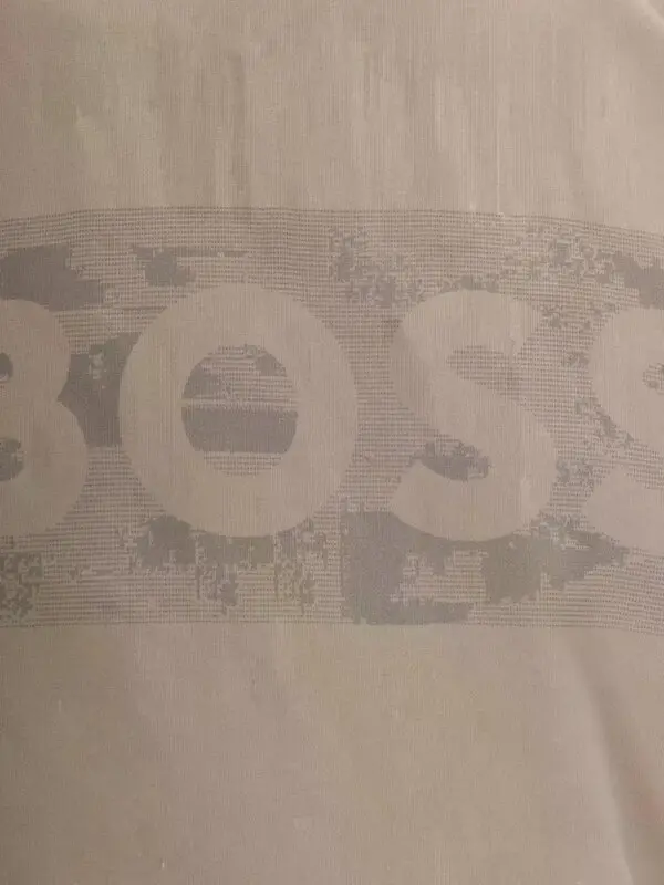 BOSS Logo-print Crew-neck T-shirt