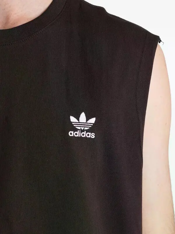 Adidas Trefoil-embroidered Tank Top
