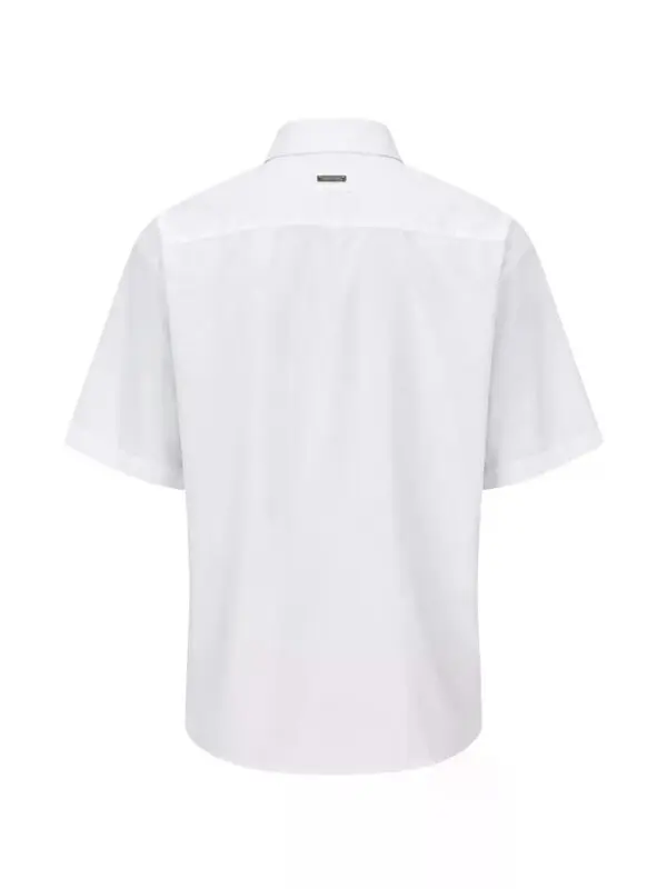 PAOLO PECORA Short-sleeve Camp-collar Shirt