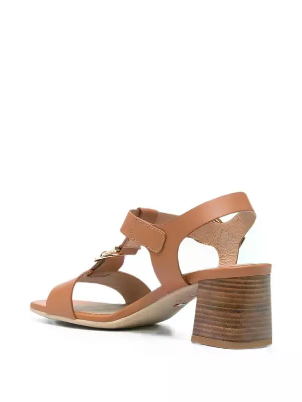 NEROGIARDINI Buckle-fastening Leather Sandals