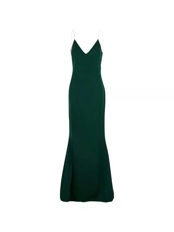 TOM FORD Embellished Maxi Dress - Green