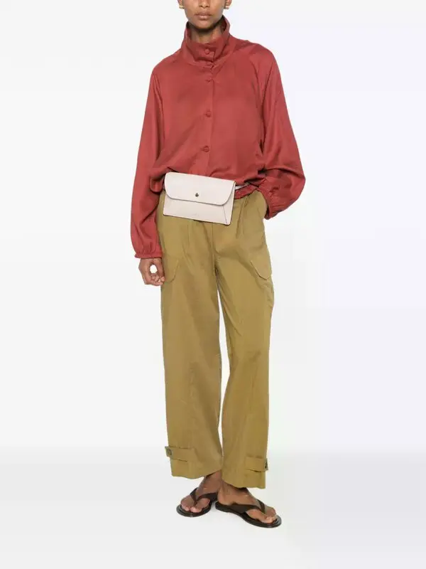 Furla Logo-lettering Leather Belt Bag