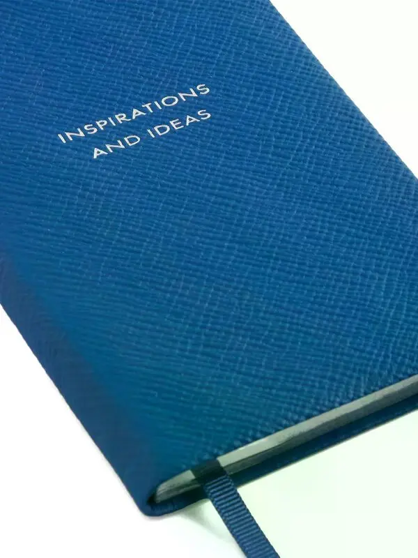 Smythson Leather-cover Notebook