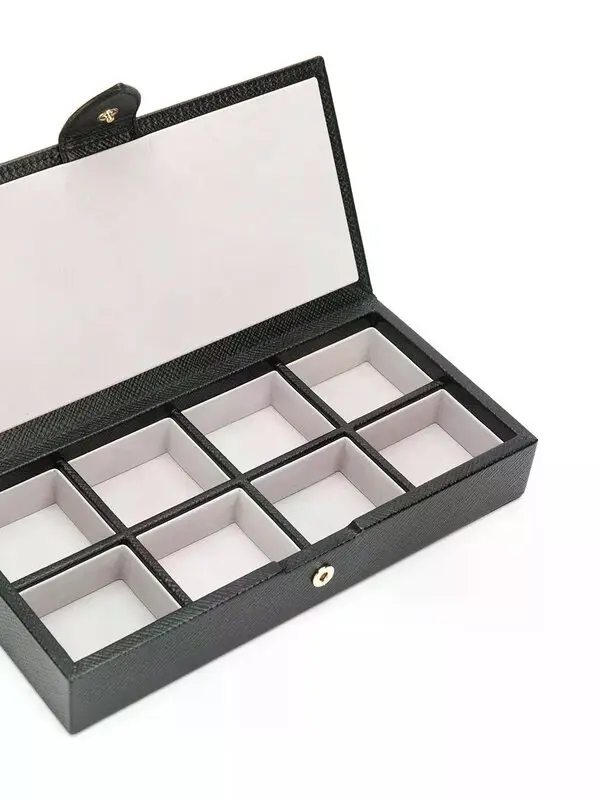 Smythson Panama Crossgrain-effect Box