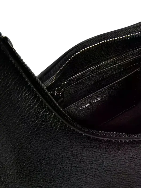 Calvin Klein Grained Effect Tote Bag - Black