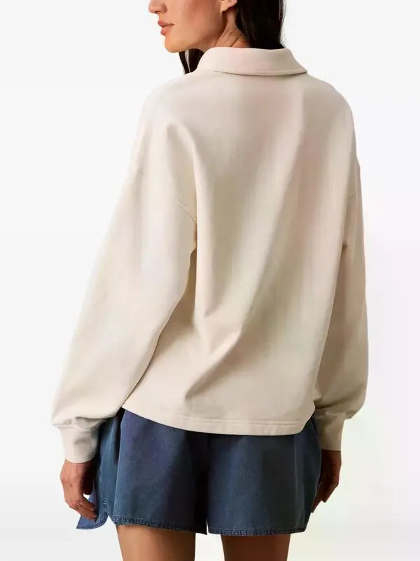Calvin Klein Patch Long-sleeved Polo Shirt
