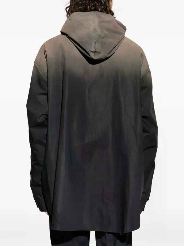 Balenciaga Hooded Button Shirt