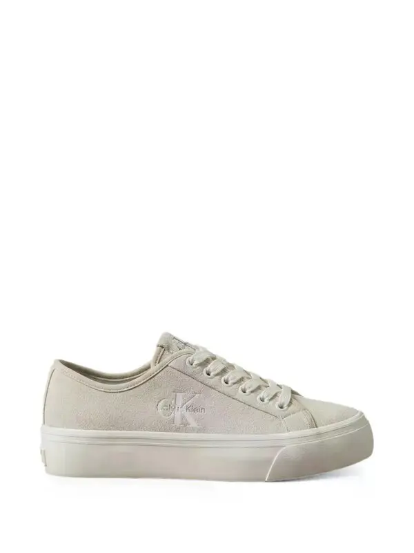 Calvin Klein Embroidered Logo Low-top Sneakers
