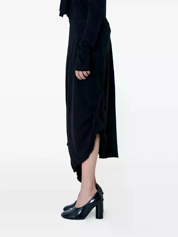 Yohji Yamamoto Asymmetric Draped Skirt