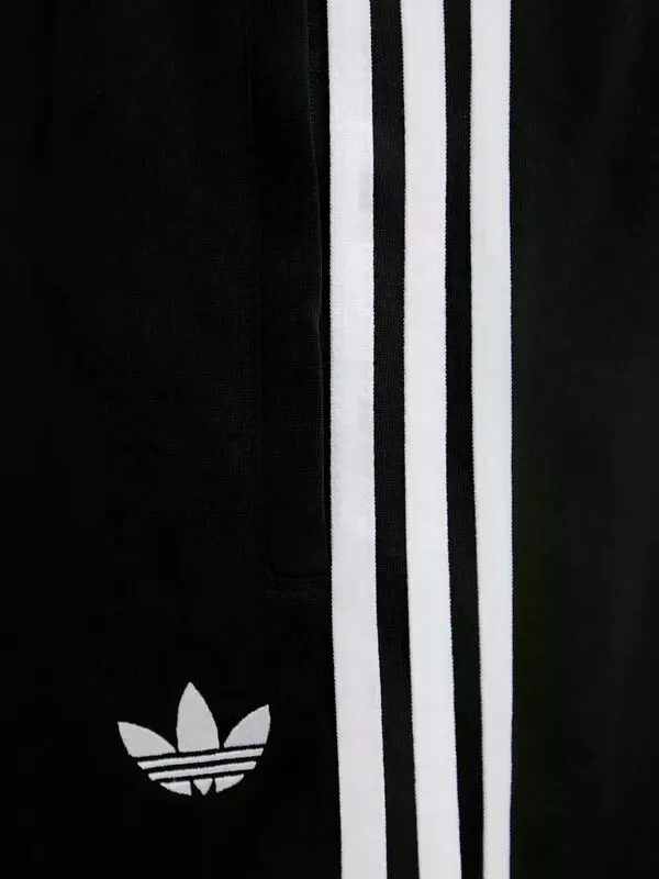 Adidas Logo-embroidered Side-stripe Track Pants