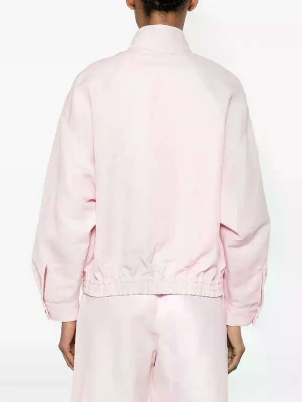 Maje Funnel Neck Zip-up Jacket