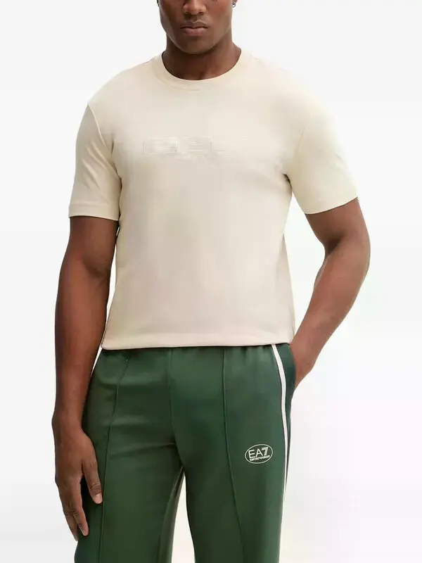 EA7 Logo Series T-shirt - Neutrals