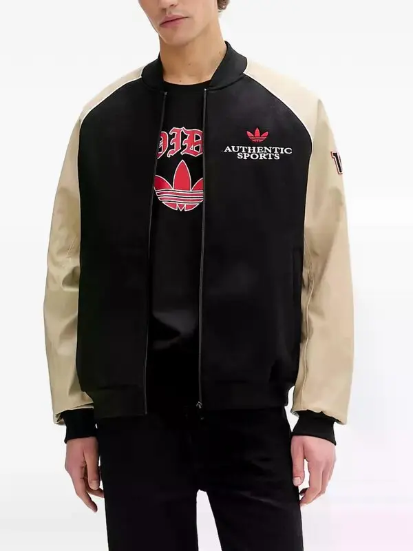 Adidas Embroidered Bomber Jacket