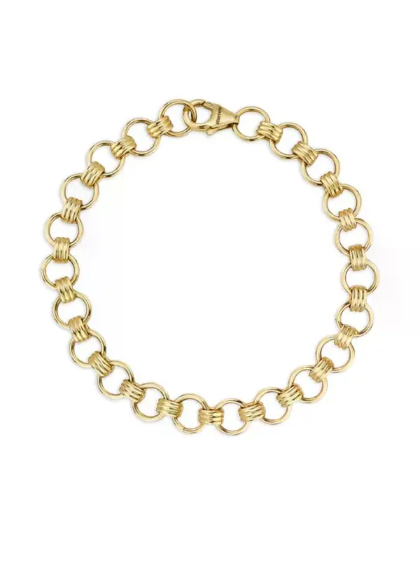 STORROW JEWELRY 14k Yellow Chain Bracelet